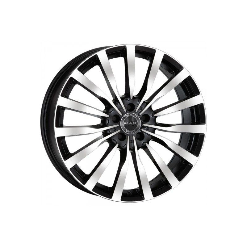 Mak Krone negra y pulido 8.5x20 reforzadas